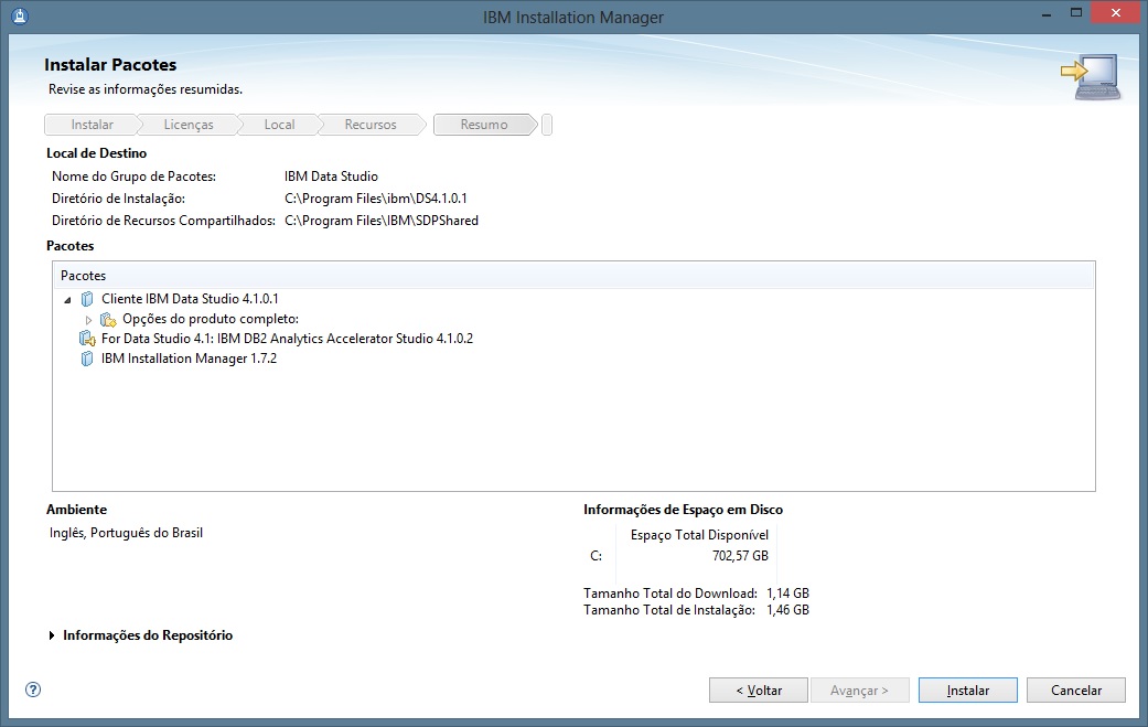 Instalando o IBM Data Studio Client (Eclipse-based) | Desenvolvimento ...